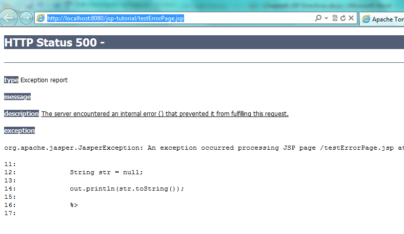 Jsp Directives Jsp Tutorial By Wideskills